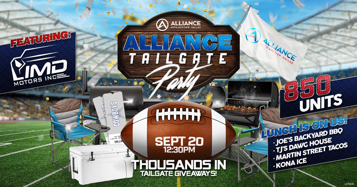 Alliance Auto Auctions in Abilene, Austin, Dallas, Longview & Waco